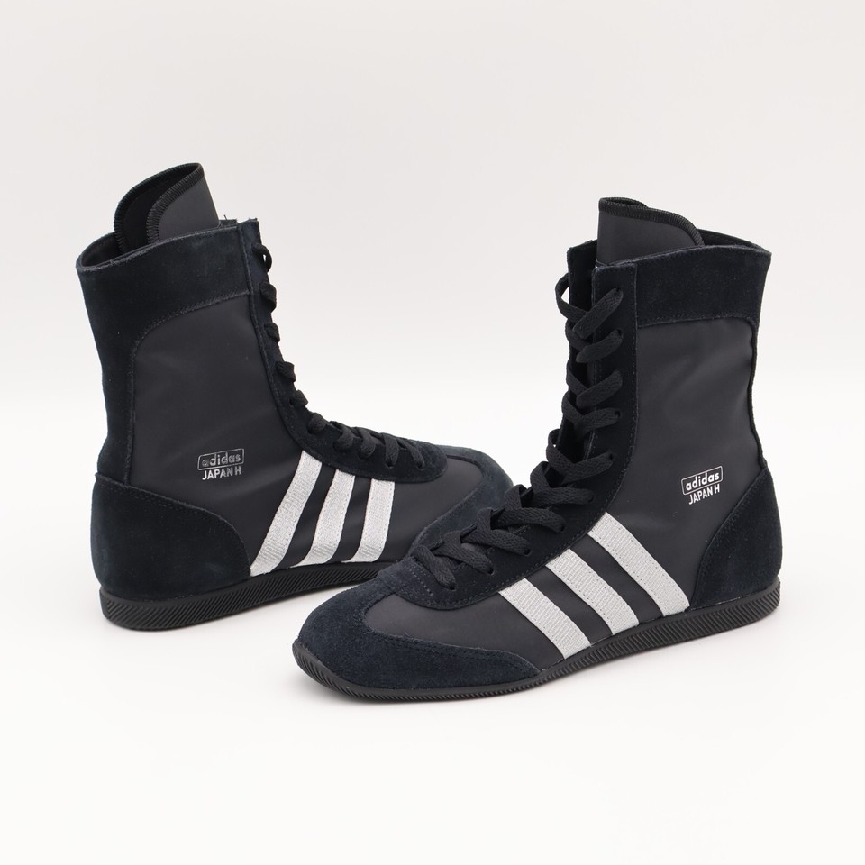 JR8118 adidas Originals Women's Japan Mid Core Black Silver Metallic ...
