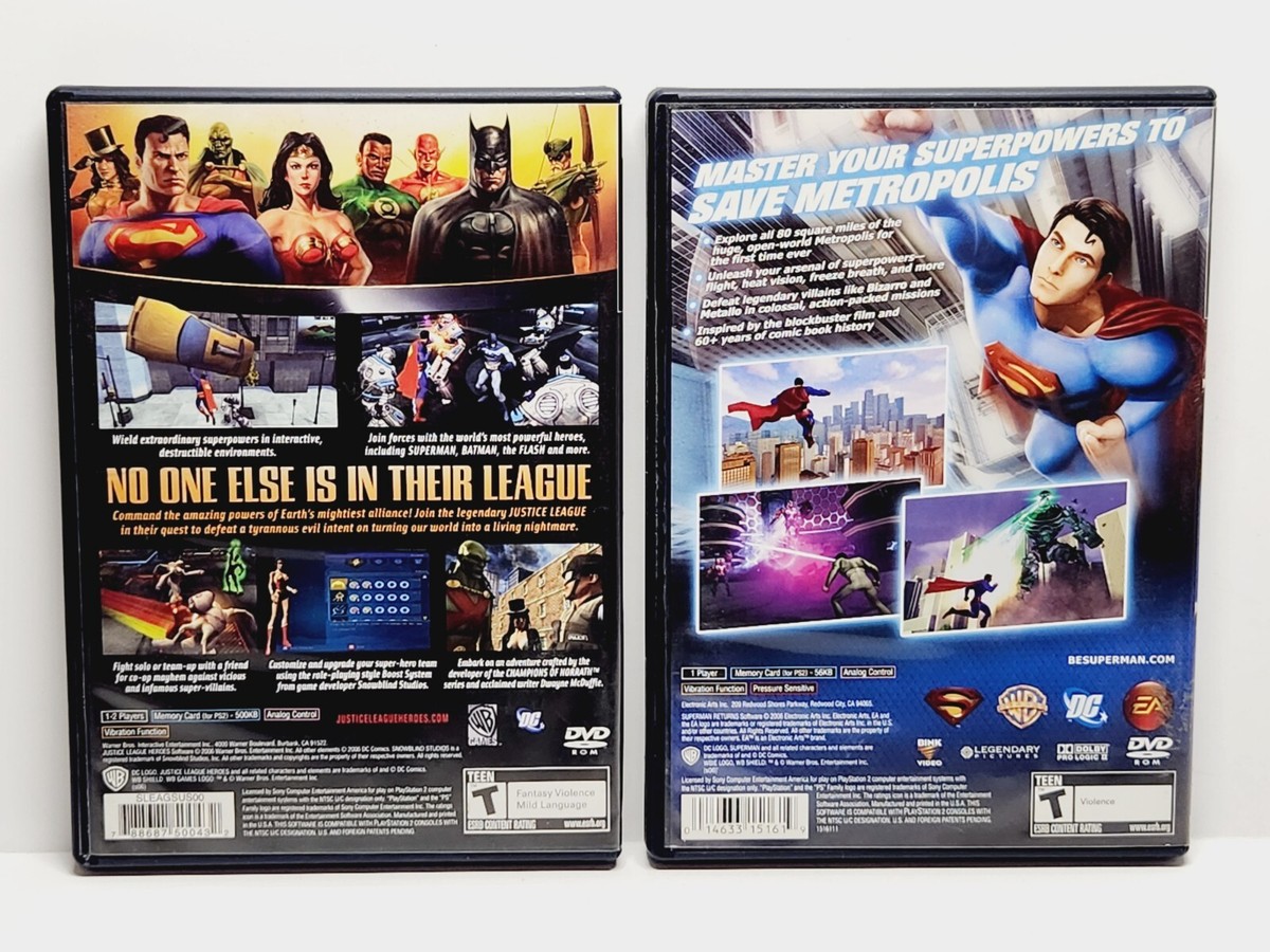 Justice League Heroes Europe Ps2 Iso Cdromance