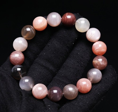 12.5mm Natural Color Moonstone Sunstone Strong Light Crystal Beads ...