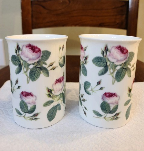 ROY KIRKHAM REDOUTE VICTORIAN ROSES PINK CHINTZ FINE BONE CHINA ...
