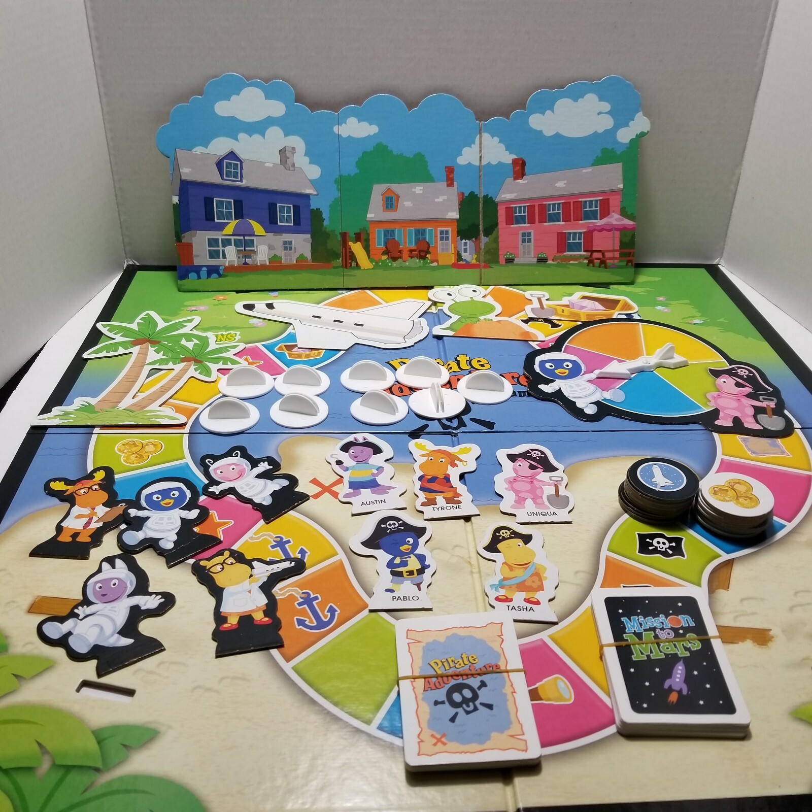 Backyardigans Board Game Milton Bradley 100 Complete Pirate Astronaut ...