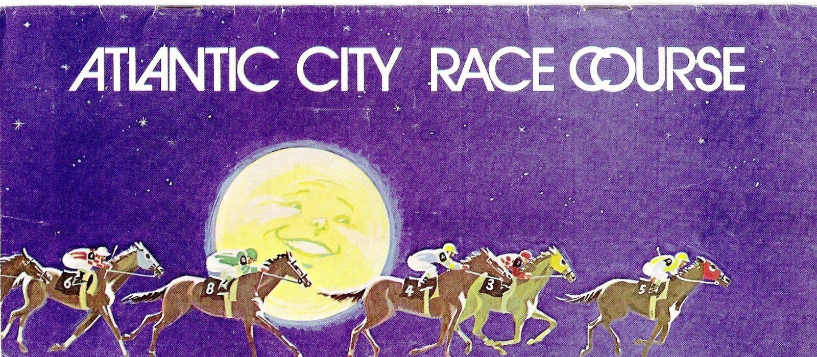 1978 - July 29th - Atlantic City Race Course program in MINT Condition ...
