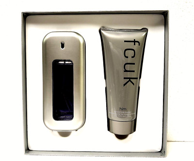 FCUK for Men sets 2 pcs 3.4 oz edt spr 6.7 oz. shampoo | eBay