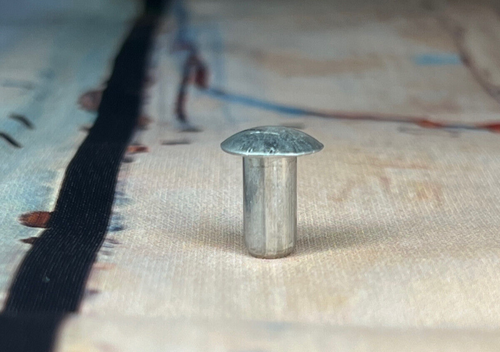1/4" X 1/2" Aluminum Universal Head Solid Rivets (Lot of 100) | eBay