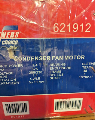 #621912 PARTNERS CHOICE/NORDYNE CONDENSER FAN MOTOR | eBay