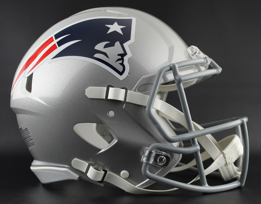 Throwback Patriots Helmet New England HELMET HISTORY