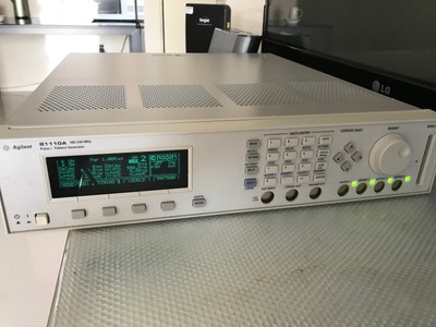 HP / AGILENT 81110A with two 81112A Output Module 330 MHz Pulse Signal ...