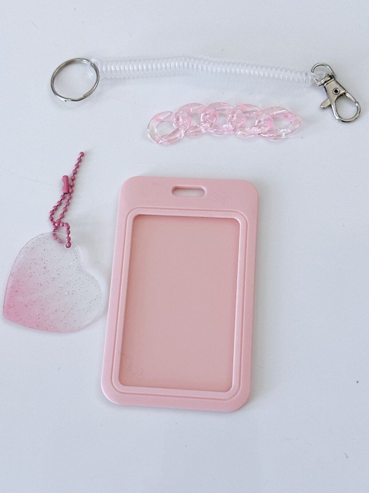 Kpop Idol Photo Album Name Swipe Card Photocard Opal Work ID Case ...