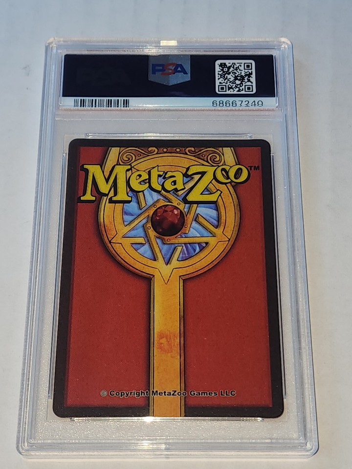 2021 Metazoo Pin Club #1 MOTHMAN- Holo Cryptid Nation Blind Box PSA 9 ...