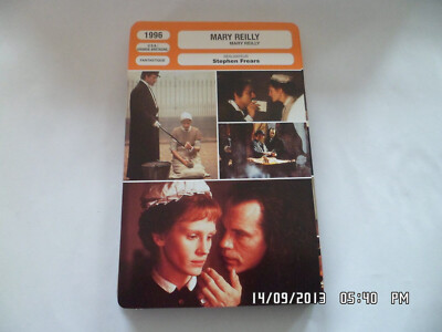 CARTE FICHE CINEMA 1996 MARY REILLY Julia Roberts John Malkovich Glenn ...