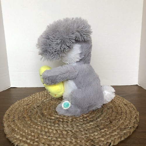 DAN DEE Peek-a-Boo Bunny Rabbit Animated Plush Talking Easter Gray ...