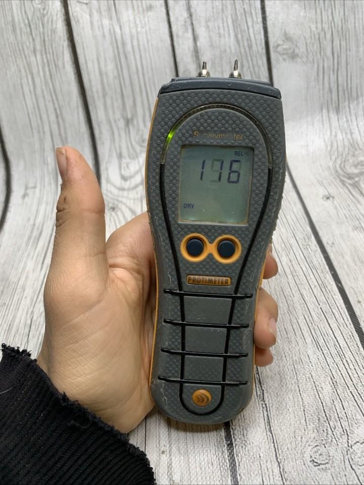 Protimeter Surveymaster Dual-Function Moisture Meter Turns On See ...