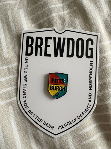 Brewdog Bar Pin Badge Pittsburgh | eBay UK