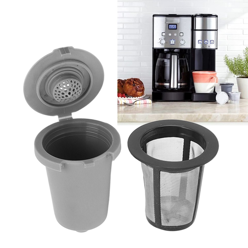 Coffee Filter Capsule Reusable Ground Coffee Filter Light Weight Single ...
