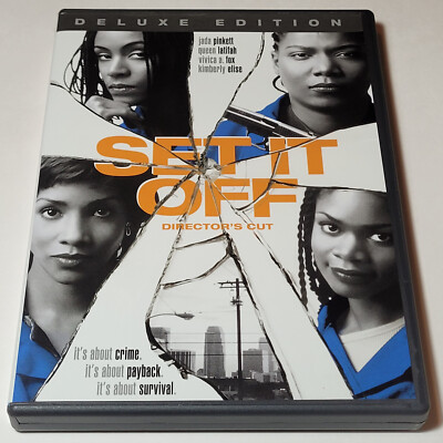 Set It Off (DVD, 1996 Director's Cut) Jada Pinkett Queen Latifah Free ...