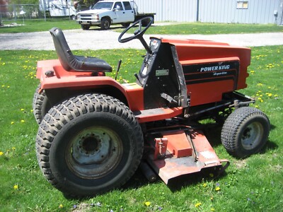 Power King 1617 60" Lawn Tractor w Manual, Spares, Ready to Cut | eBay