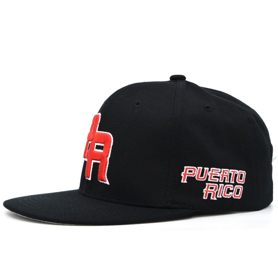 Puerto Rico Cotton Snap Back hat Flag 3D PR Flat Bill PR Baseball Cap ...