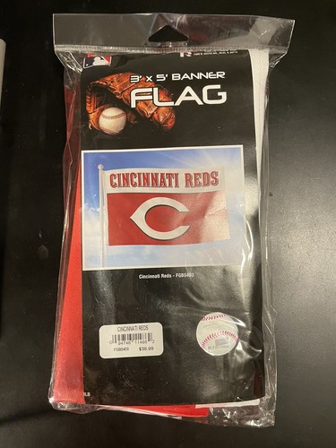 Cincinnati Reds 3x5 Flag w/Grommets Outdoor House Banner MLB Baseball ...
