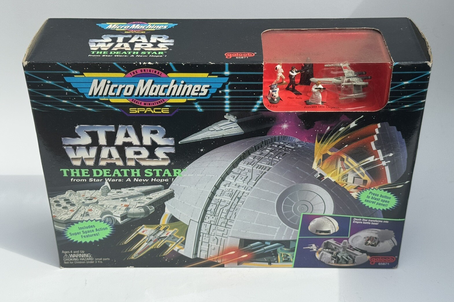 Micro Machines Space Star Wars The Death Star 1993 Action Figure ...