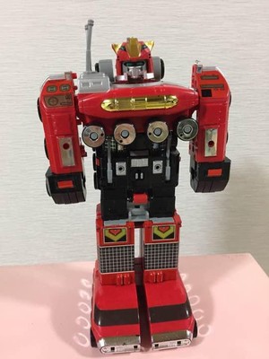 Power Rangers Lost Galaxy Gingaman DX Giga Rhinos Megazord BANDAI Japan ...