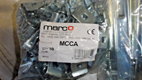 Bag 50 Marco MCQC / MCCA / MCCL Quick Coupler for Steel Wire Cable Tray ...