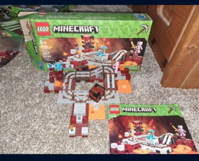 Retired - LEGO Minecraft "The Nether Railway" # 21130 | eBay