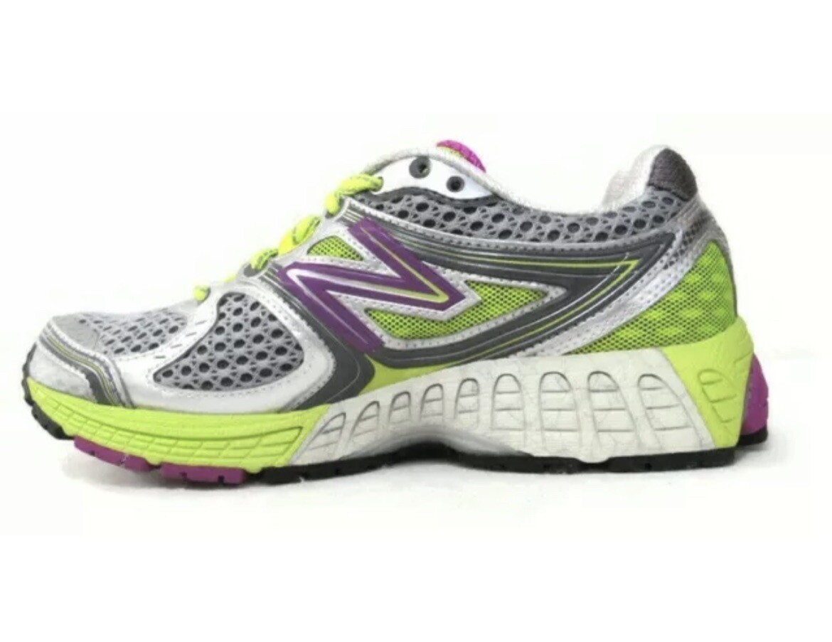 New Balance 860 V3 Run USA Race Sneakers Grey Neon W860YG3 Womens 10.5 ...