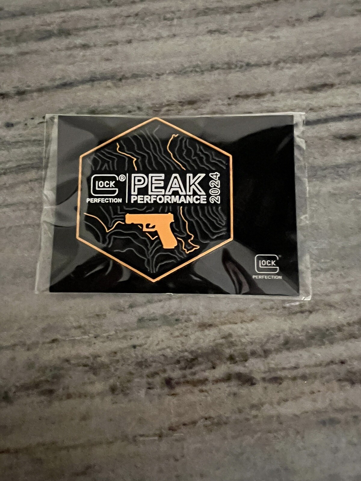 Glock Peak Performance Logo Patch Shot Show 2024 New!!! Authentic ...