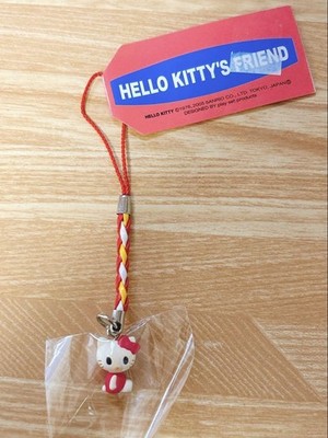 Kitty HELLO KITTY’S FRIEND Sideways Sitting Netsuke Hello Kitty Sanrio ...