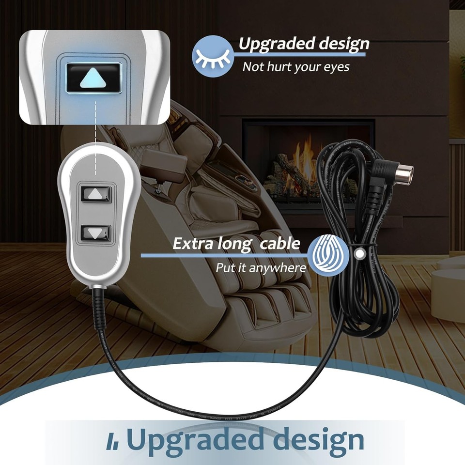 Upgraded 11560 & 11560UX for inseat tranquil ease Lift Chair Remote ...