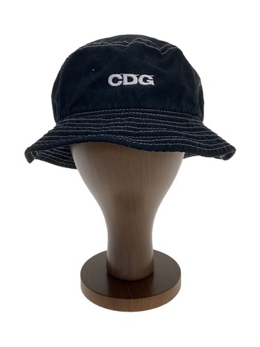CDG Bucket Hat Cotton BLK Plain Men's SZ-K606 | eBay