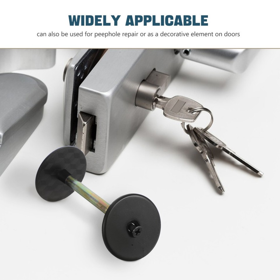 Deadbolt Cover Plate: Heavy Duty Deadbolt Filler Plate 40mm - Metal ...