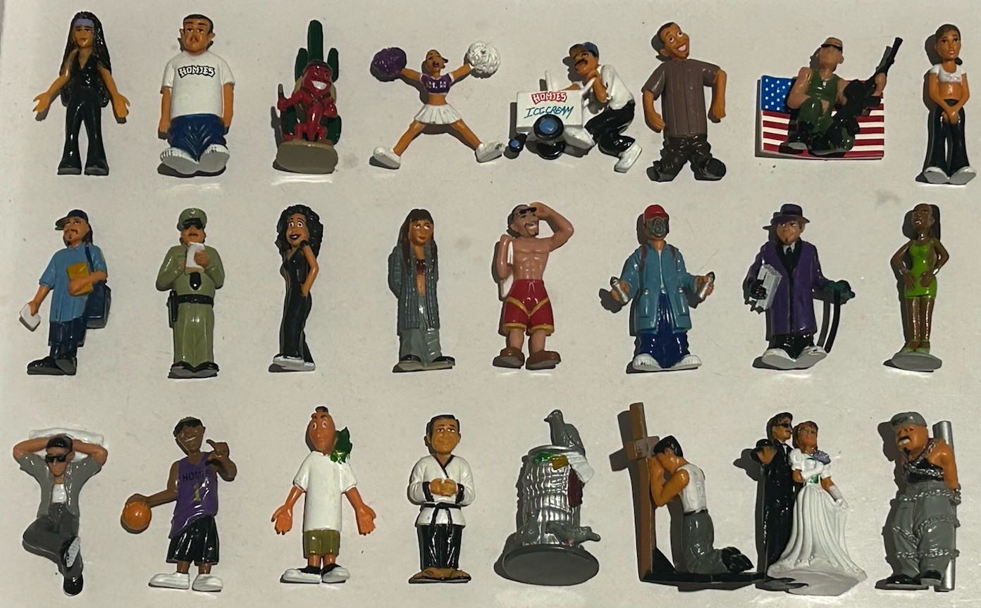 Homies series 6 complete set of 24 figures, great for 1:32 dioramas HTF ...