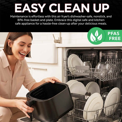Kitchen Elite KE-AF300M 3QT Digital Air Fryer | eBay