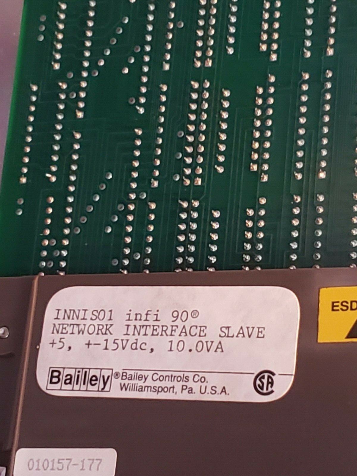 Bailey Network Interface Board (Infi 90) INNIS01 | eBay