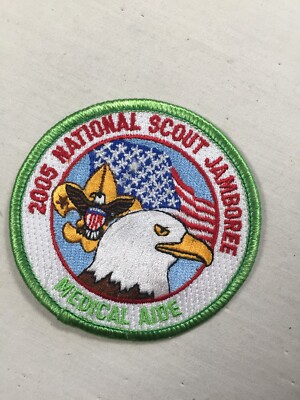 2001 National Jamboree Council Medical Aide Staff BSA JSP Patch | eBay