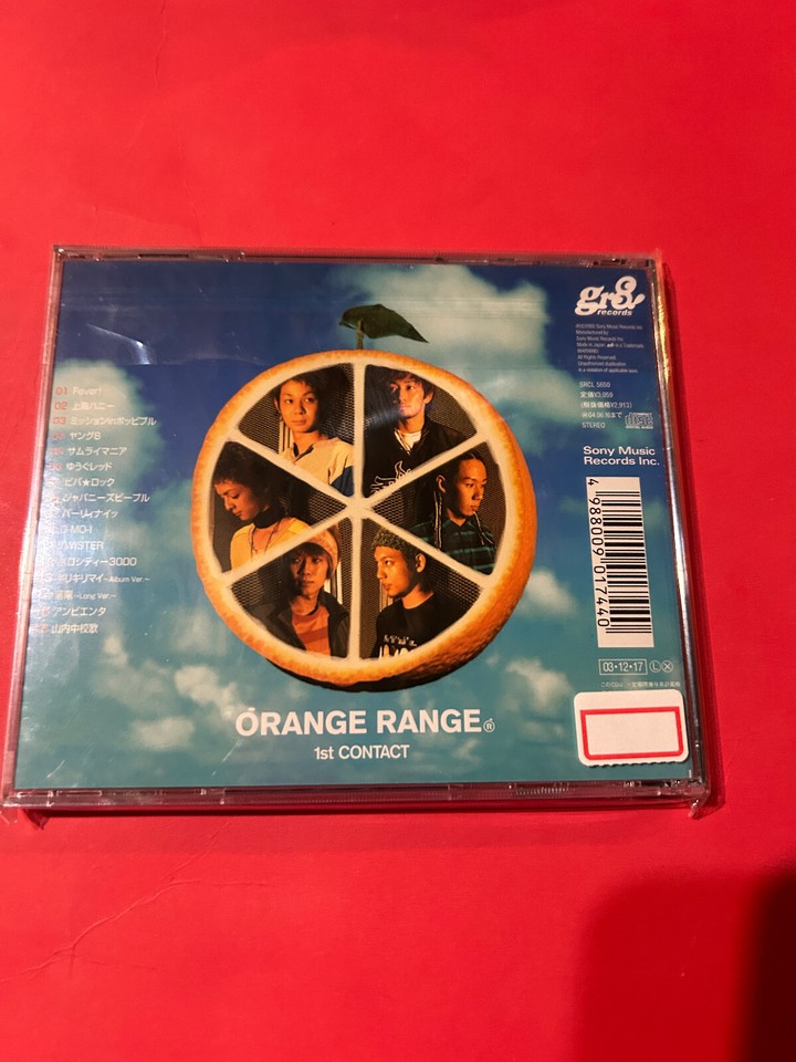 1st CONTACT [CD] ALBUM ORANGE RANGE /JROCKJ-POP AUTHENTIC | eBay