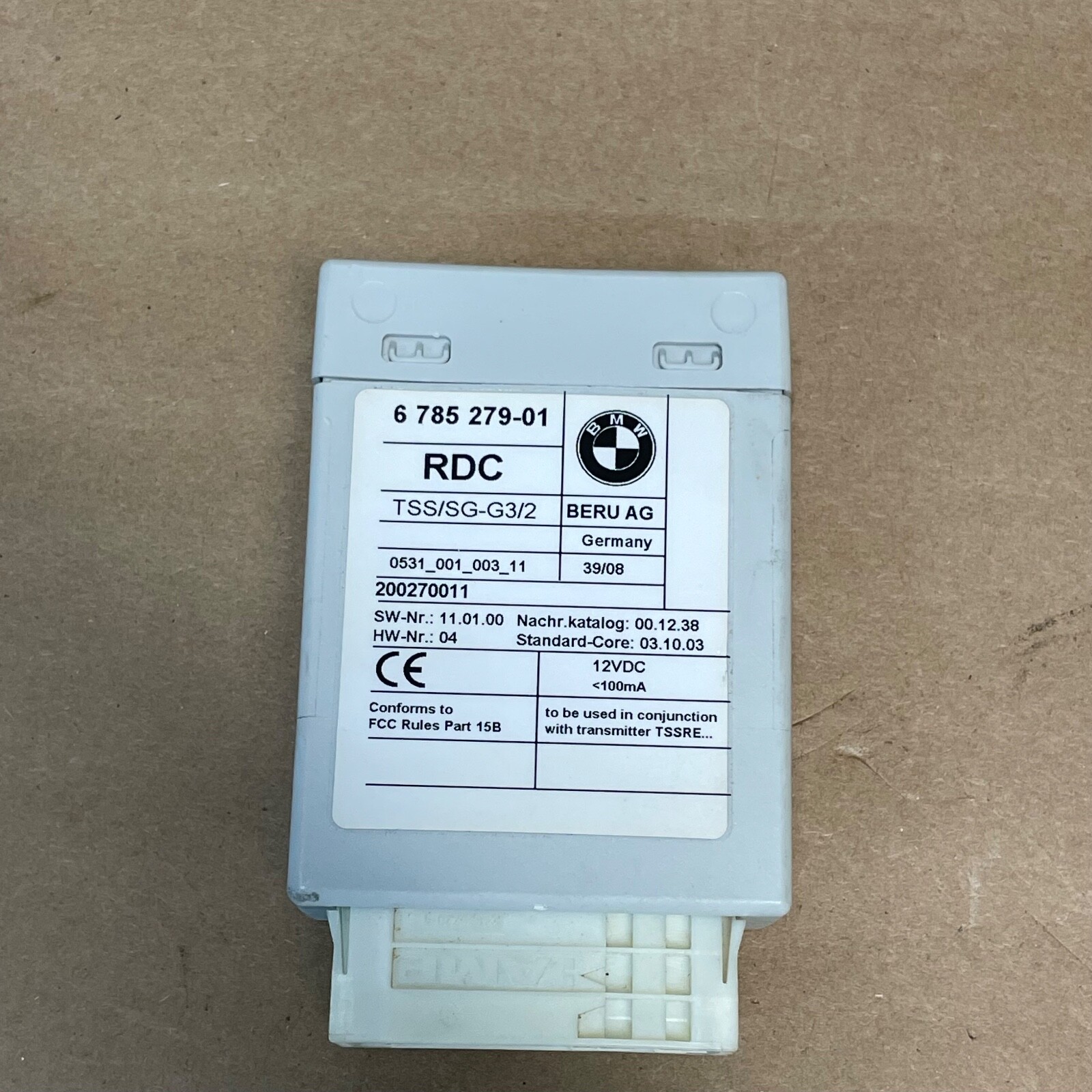 BMW E82 E90 E60 E70 1 3 5 6 7 X5 X6 Z4 RDC TYRE TIRE PRESSURE MODULE | eBay