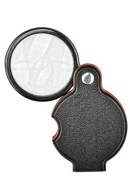 5X Folding Pocket Magnifier 1.5" Magnifying Reading Glass Lens with ...