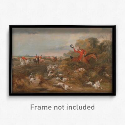 Francis Calcraft Turner - Bachelor's Hall- Capping on Hounds Print ...