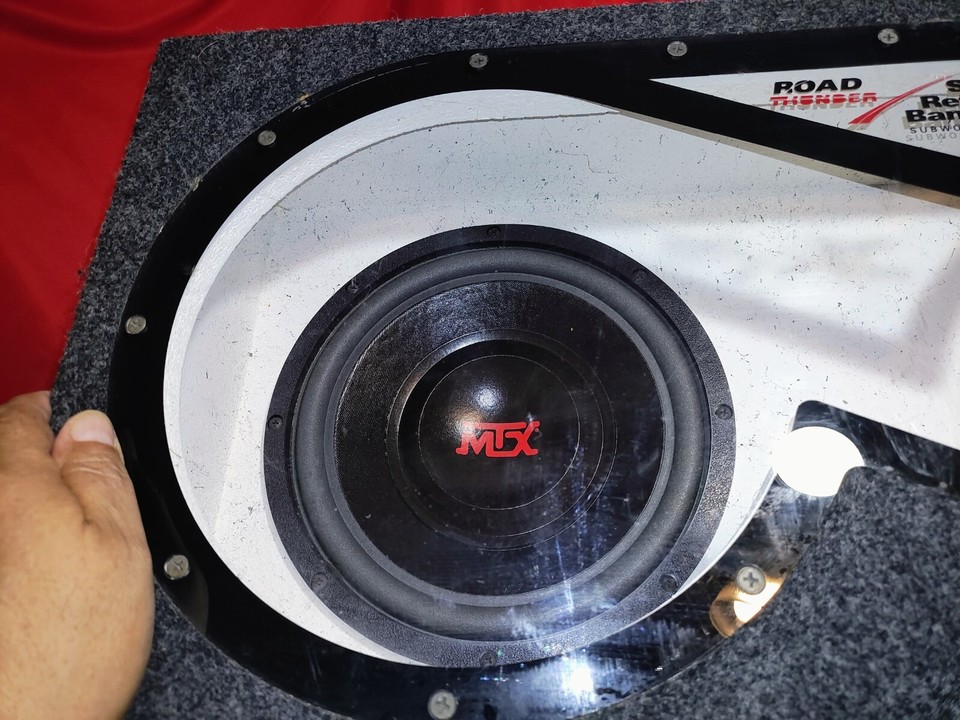 Old School 8" MTX Road Thunder Single Reflex Bandpass Subwoofer System ...