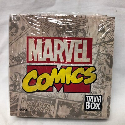New Marvel Comics Trivia Box Cards Sealed Pack | eBay