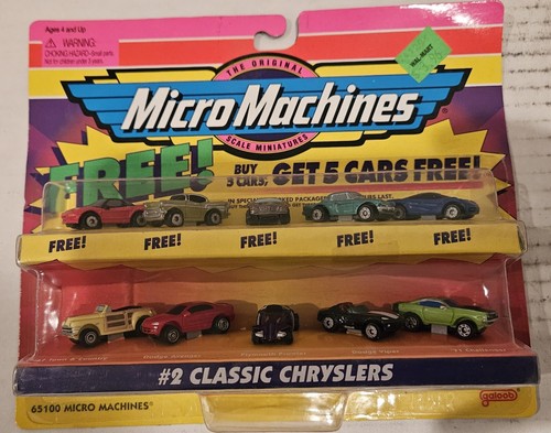 Micro Machines #2 Classic Chryslers With 5 Free Cars | eBay
