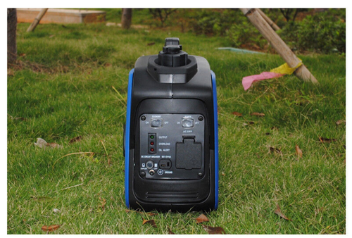 New Portable Silent Camping Gasoline Power Inverter Generator Set 800W ...