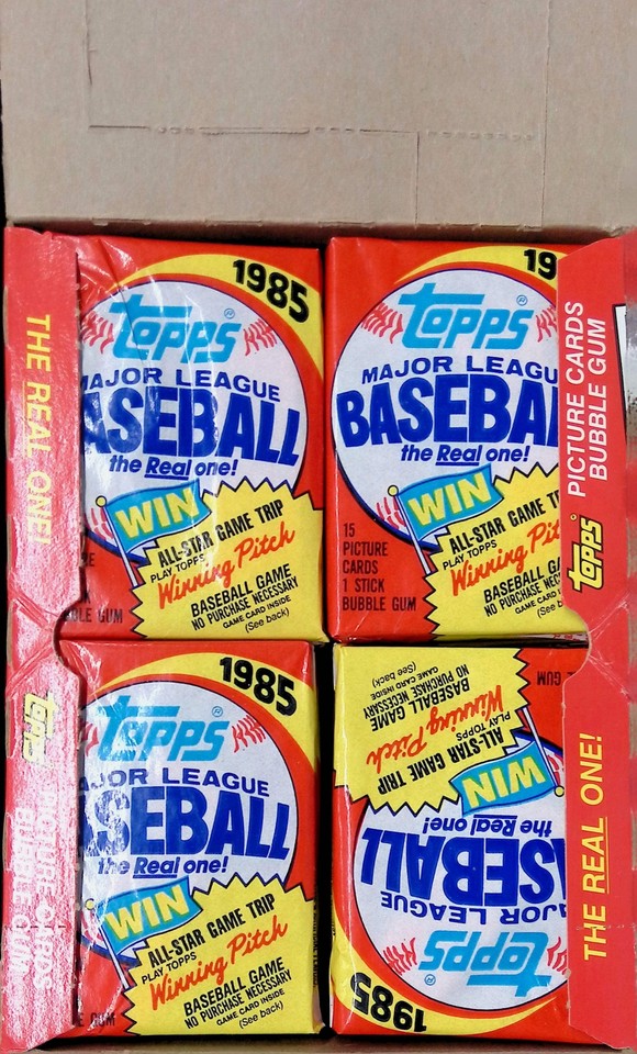 1985 Topps Baseball Box | eBay