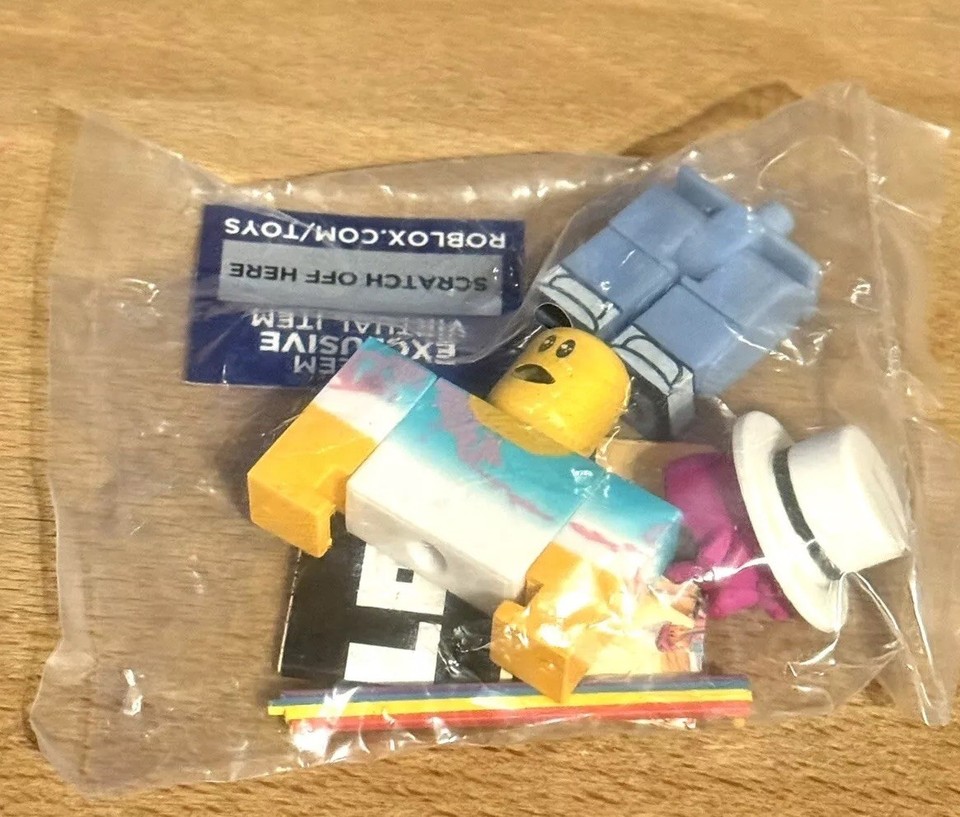 Roblox Rainbow Barf Face - Virtual Item Code & Billboard Guy Figure ...