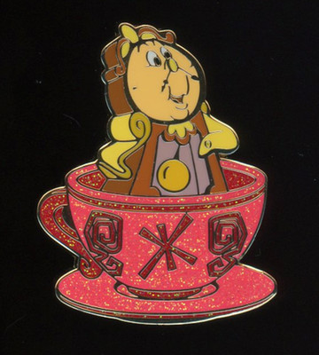 HKDL Hong Kong Mad Hatter Tea Cup Mystery Beauty & Beast Cogsworth ...
