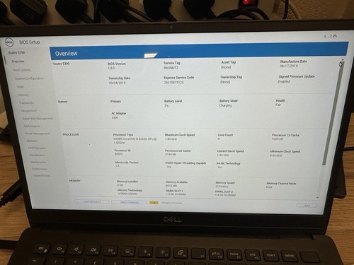 JOB LOT 5 x Dell Laptops 7th - 11th Gen Intel Core i3 & i5 8GB RAM ...