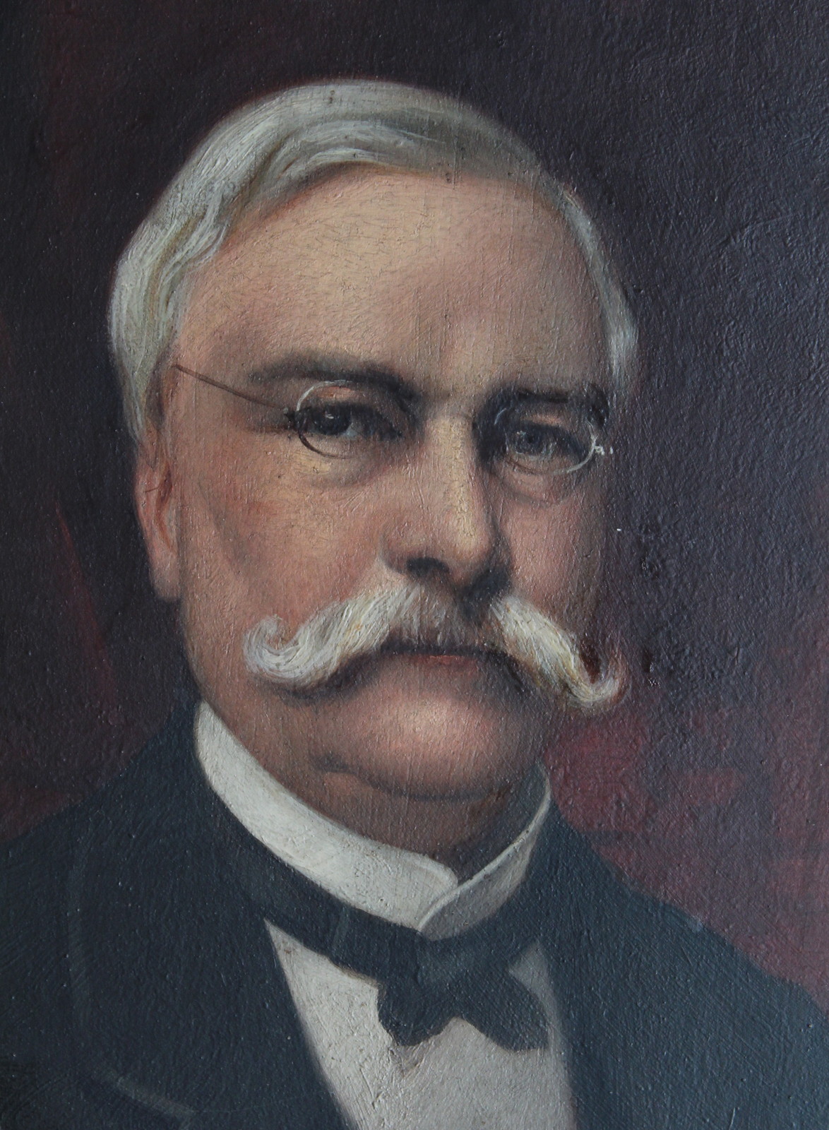 LOUIS POMEY PEINTURE PORTRAIT D'ETIENNE JULES TEXIER famille DE COURCEL ...