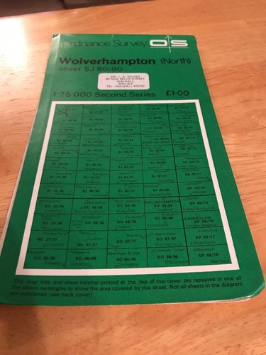 1976 OS Ordnance Survey 1:25000 Second Series Pathfinder Map Hirwaun SN ...